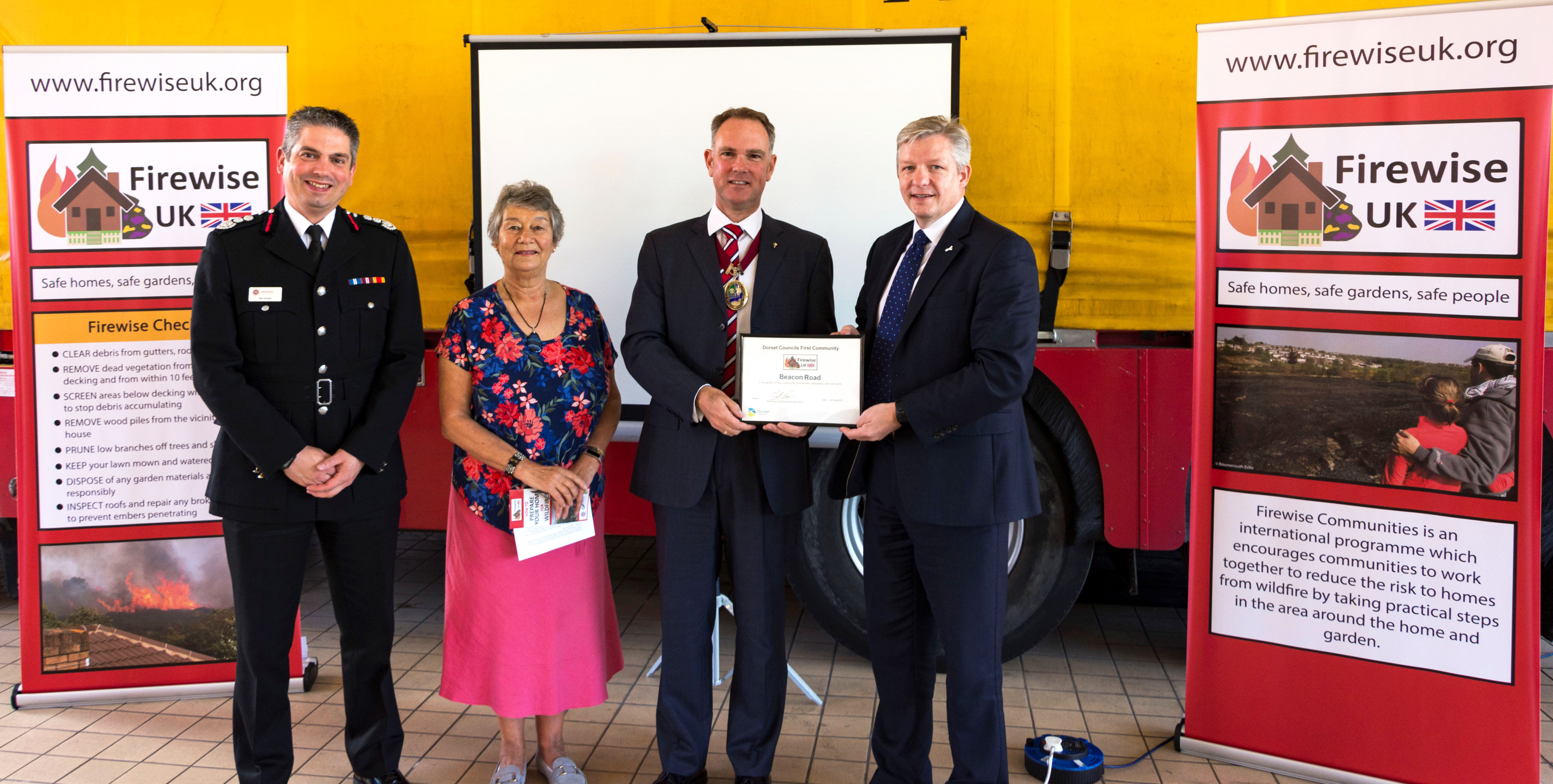 Dorset & Wiltshire Fire Service | Firewise UK project launched in Dorset